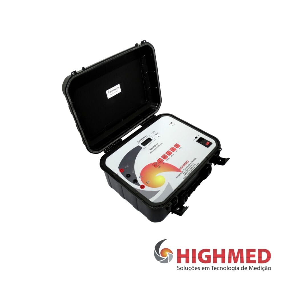 MICROHMIMETRO DIGITAL PORTÁTIL – HMMD-10 - Highmed 15 anos ...