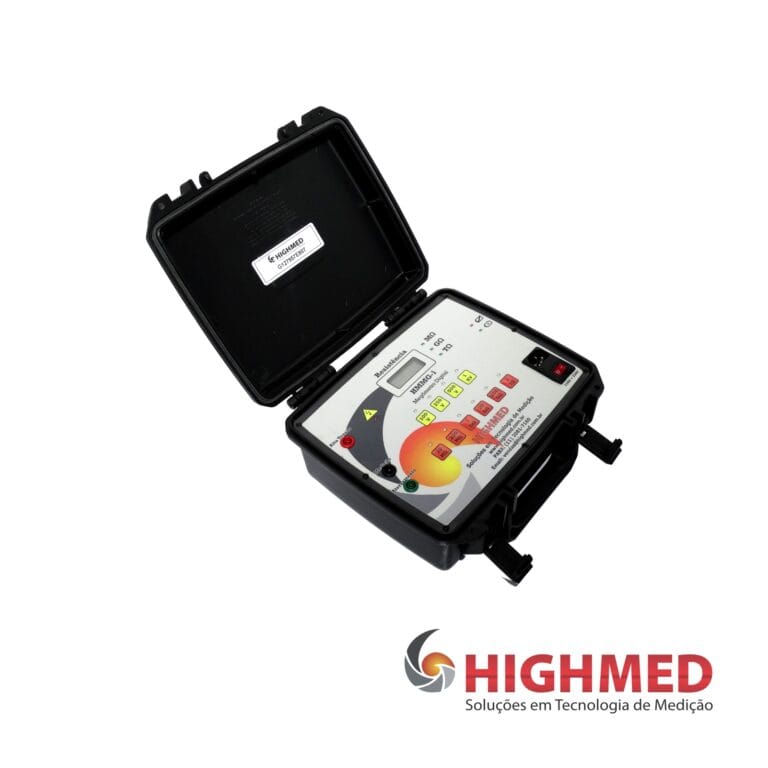 MEGÔHMETRO DIGITAL DE 1KV - HMMG-1 - Highmed 15 anos transformando o ...