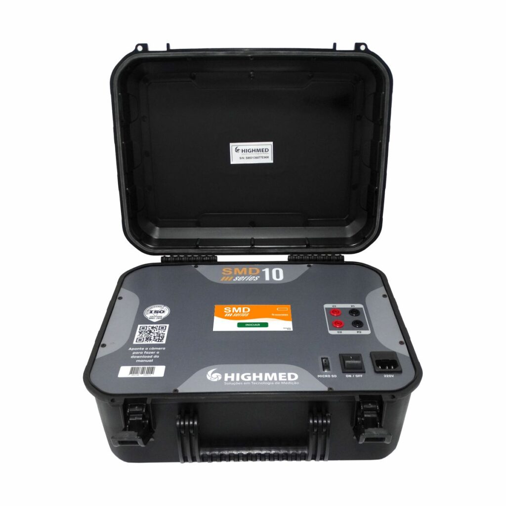 MICROHMIMETRO DE 10A COM DATALOGGER - SMD-10 - Highmed 15 anos ...